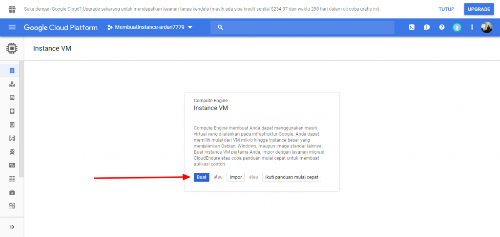 Cara Mudah Membuat Cloud Server GCP (Google Cloud Platform) dan ...