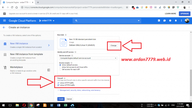Cara Auto Backup Cyberpanel ke GCP (Google Cloud Platform) | Ardan7779